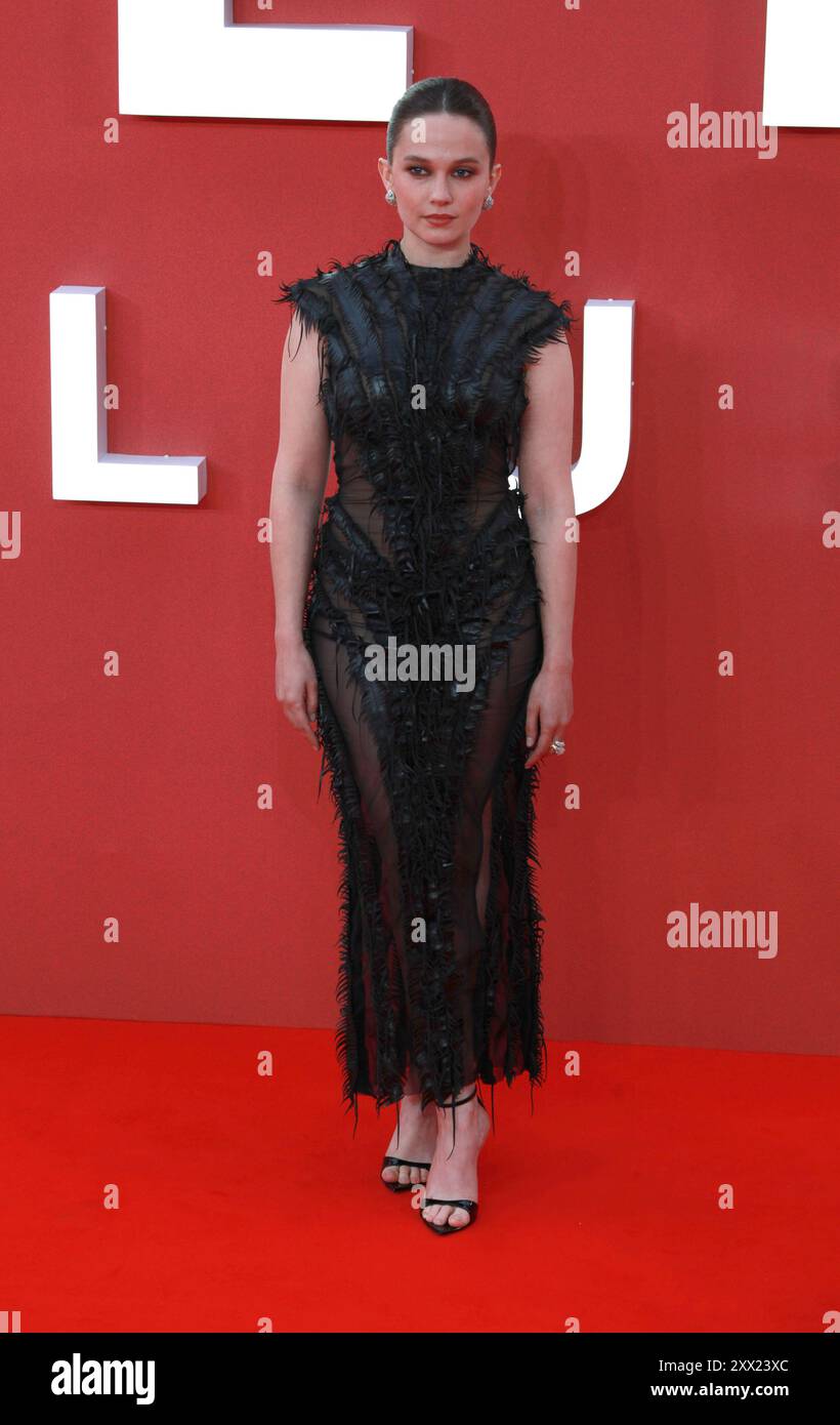 London, UK. Cailee Spaeny at the Alien: Romulus UK premiere. Cineworld ...