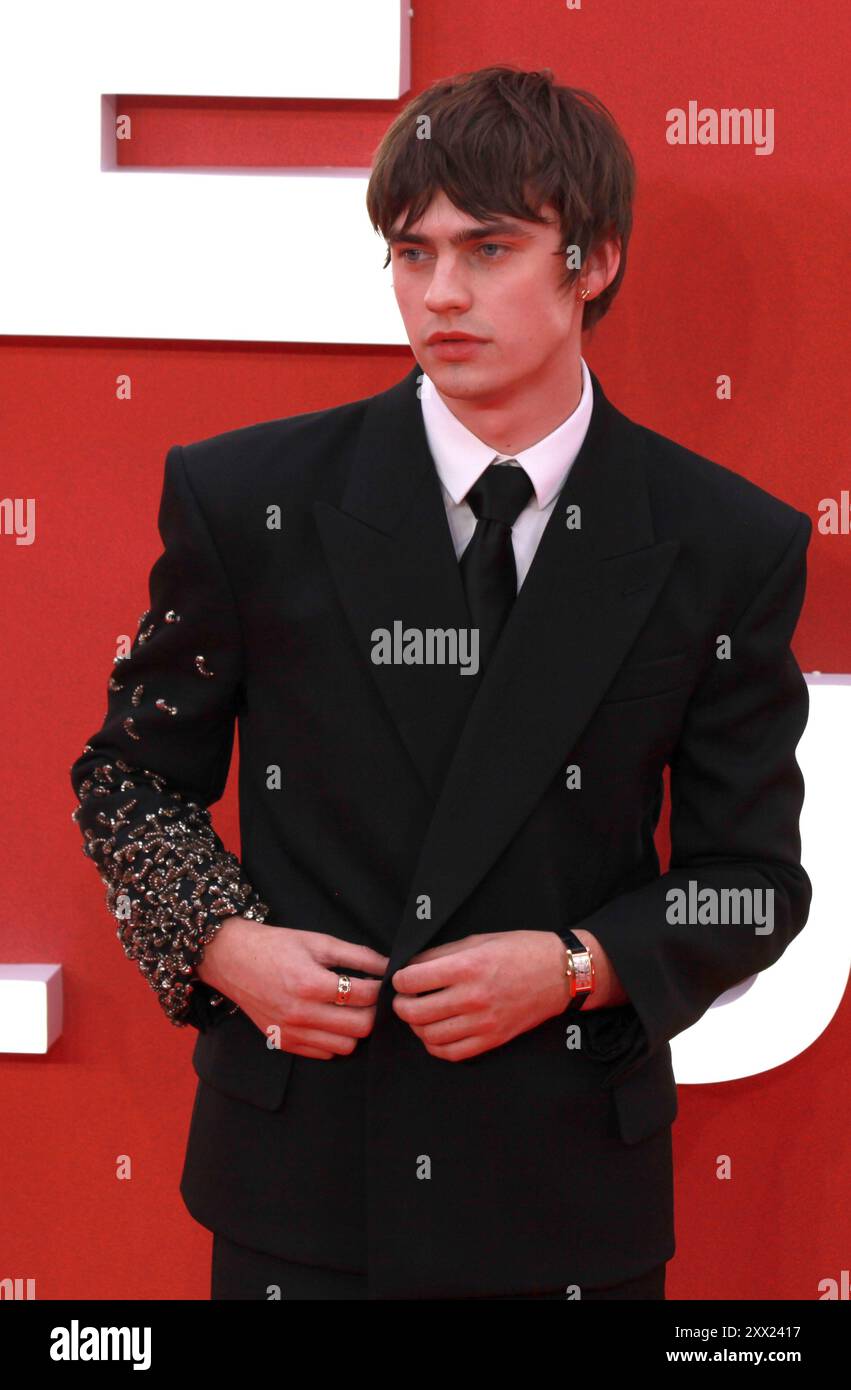 London, UK. Spike Fearn at the Alien: Romulus UK premiere. Cineworld ...