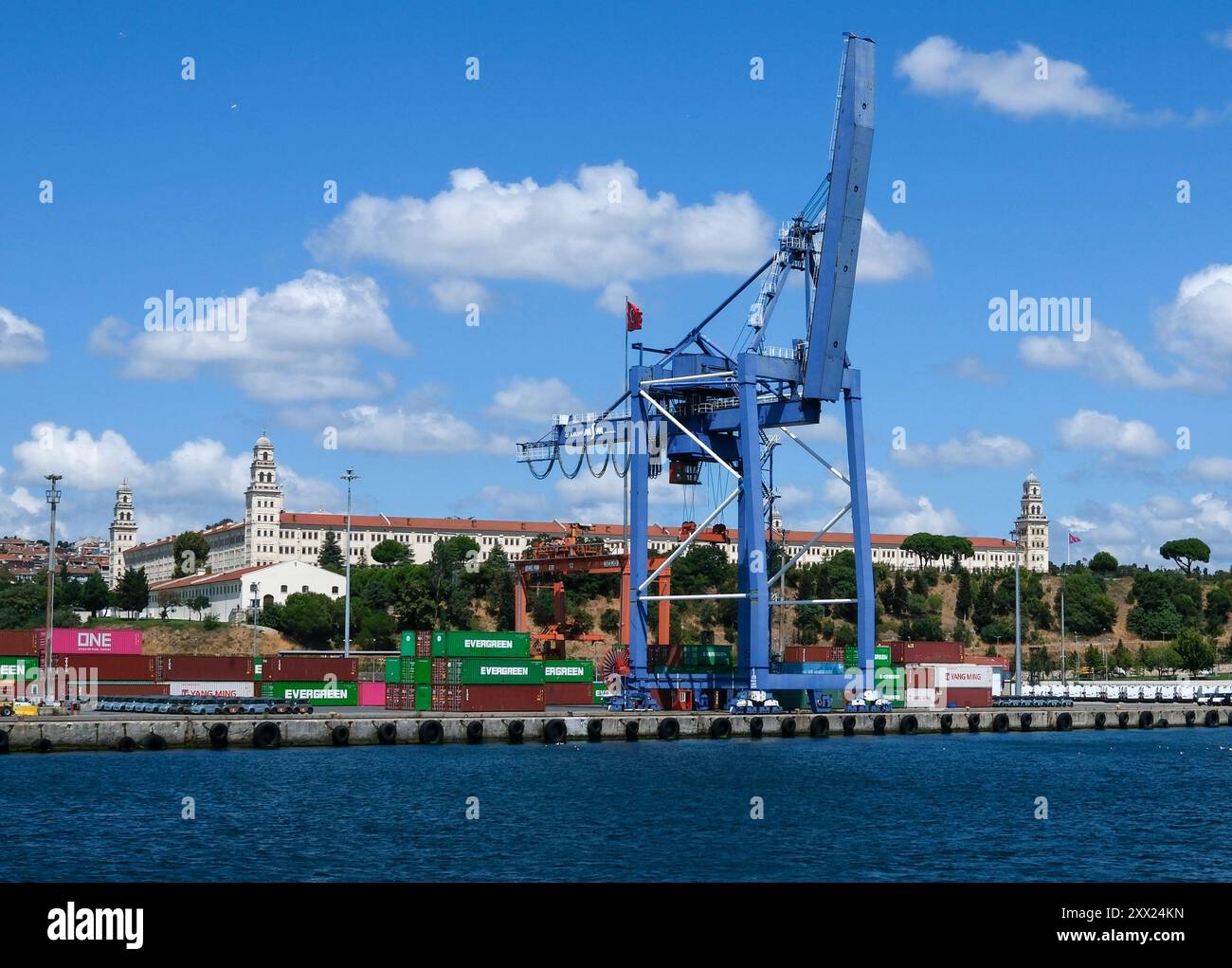 Haydarpaşa Port is a cargo transfer port located within the district of ...