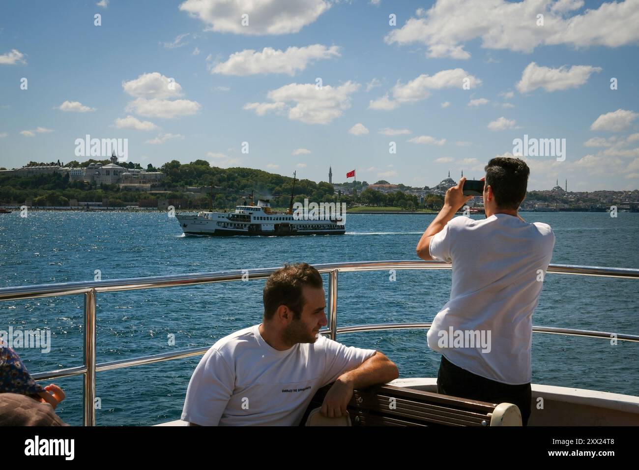 Here is a general photograph of Istanbul. Istanbul is a ...
