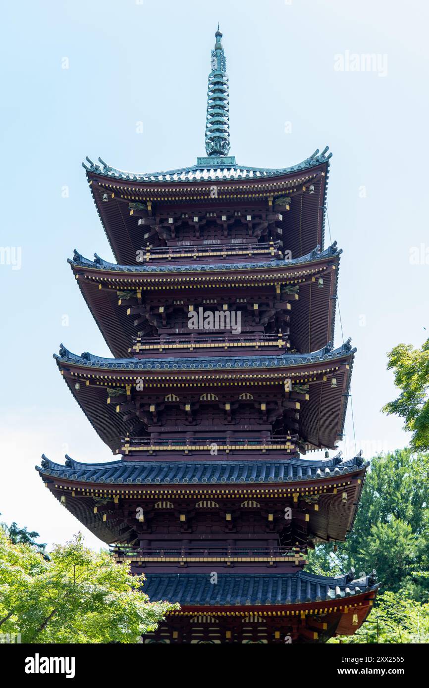 Pagoda in Japan Stock Photo - Alamy