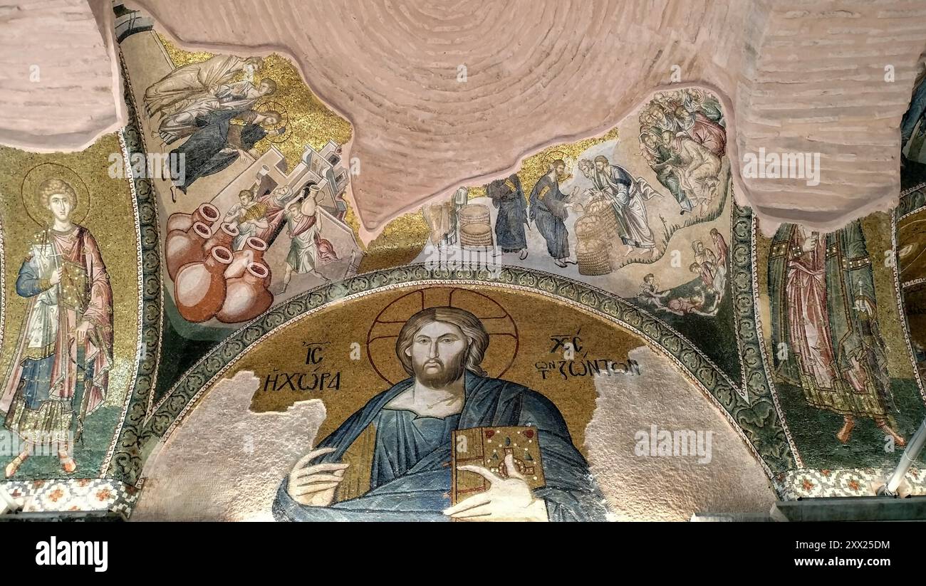 Jully 17, 2024, İstanbul, Turkey : The Chora Mosque is considered one ...