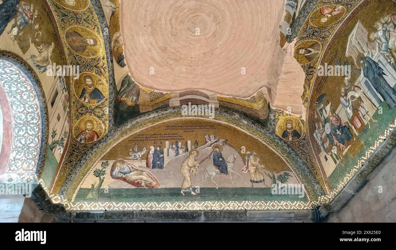 Jully 17, 2024, İstanbul, Turkey : The Chora Mosque is considered one ...