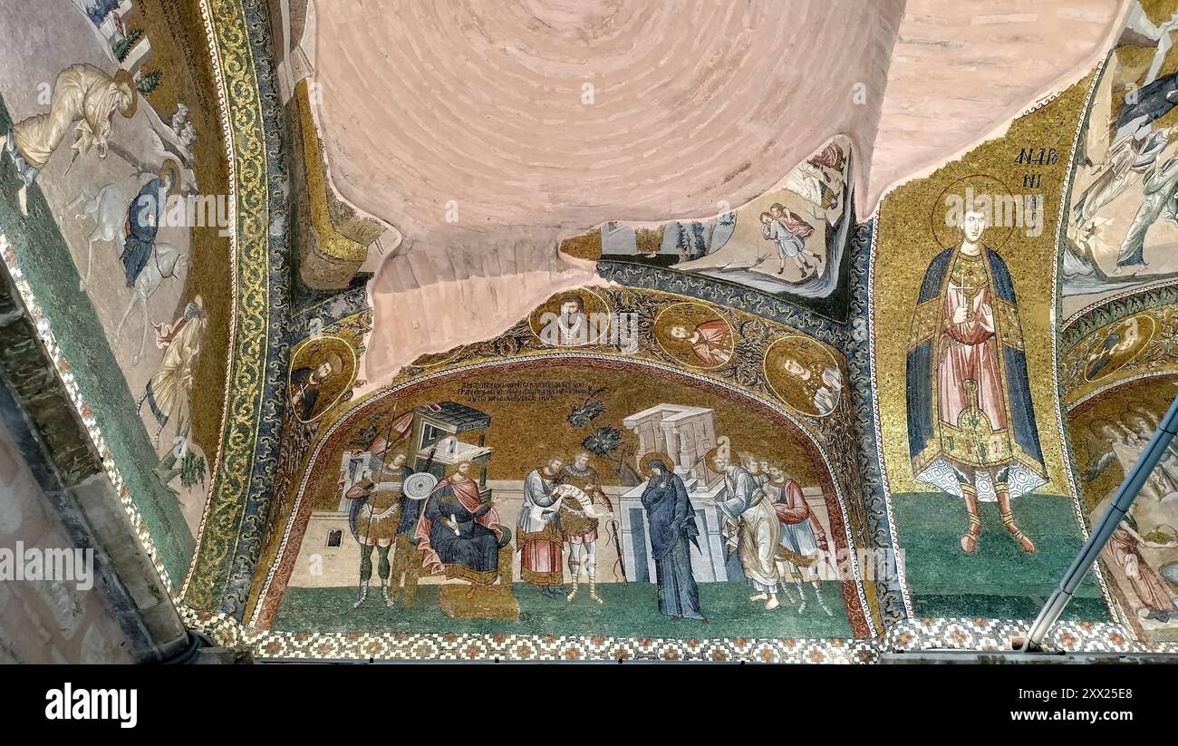 Jully 17, 2024, İstanbul, Turkey : The Chora Mosque is considered one ...