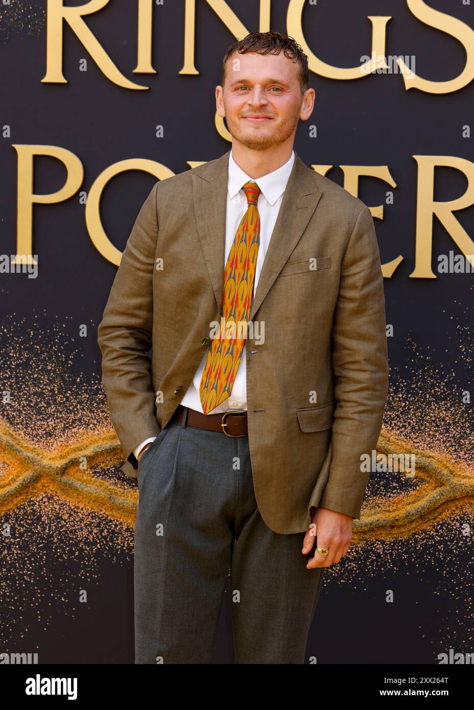 Charlie Rix attends The Lord Of The Rings: The Rings Of Power Premiere ...