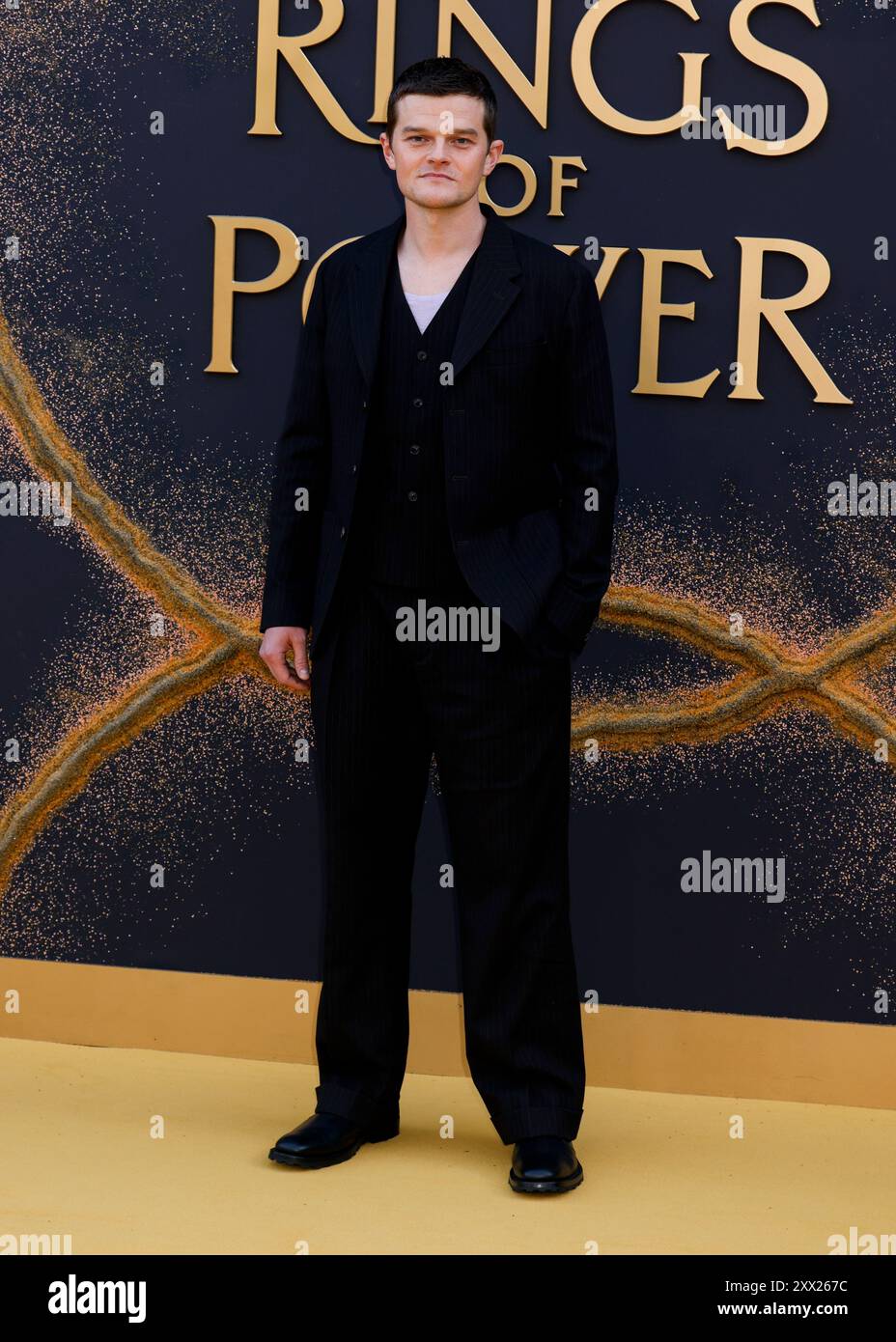 Robert Aramayo attends The Lord Of The Rings: The Rings Of Power ...