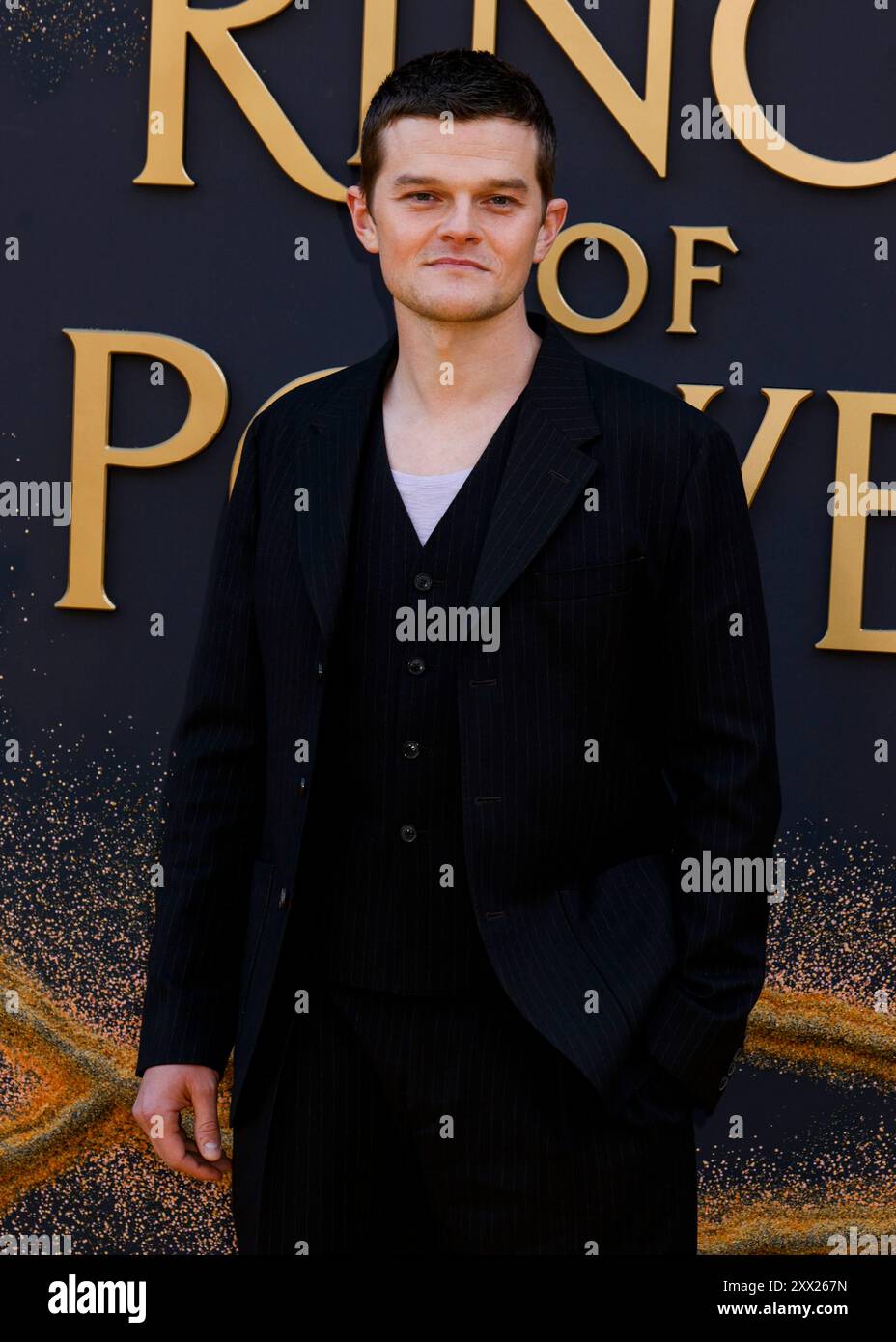 Robert Aramayo attends The Lord Of The Rings: The Rings Of Power ...