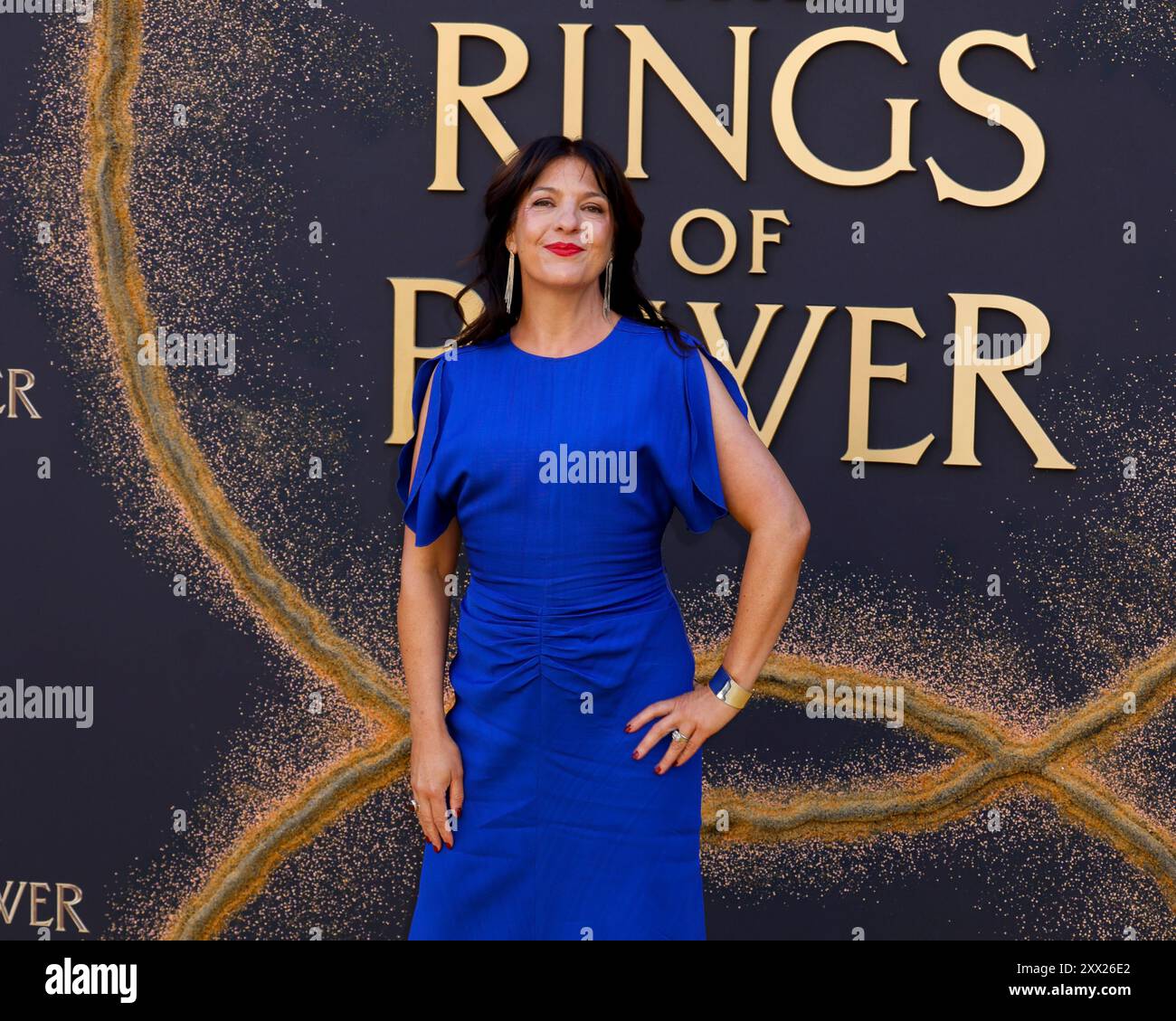 Louise Hooper attends The Lord Of The Rings: The Rings Of Power ...