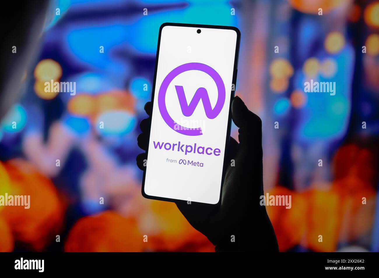 Workplace meta logo hi-res stock photography and images - Alamy