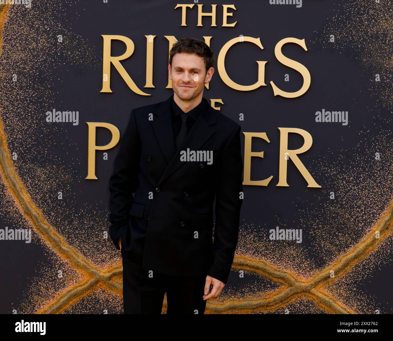 Charlie Vickers attends The Lord Of The Rings: The Rings Of Power ...
