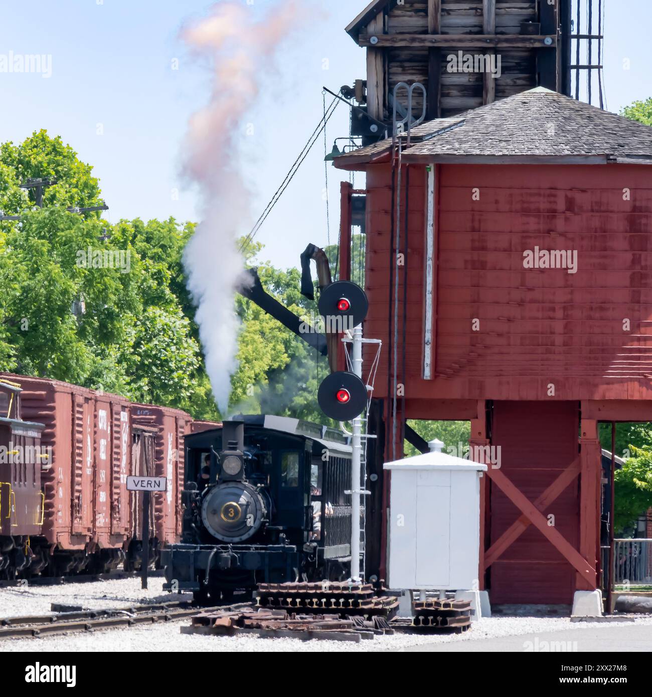DEARBORN, MI/USA - JUNE 15, 2024: Calumet & Hecla Mining Co. #3 “Torch ...