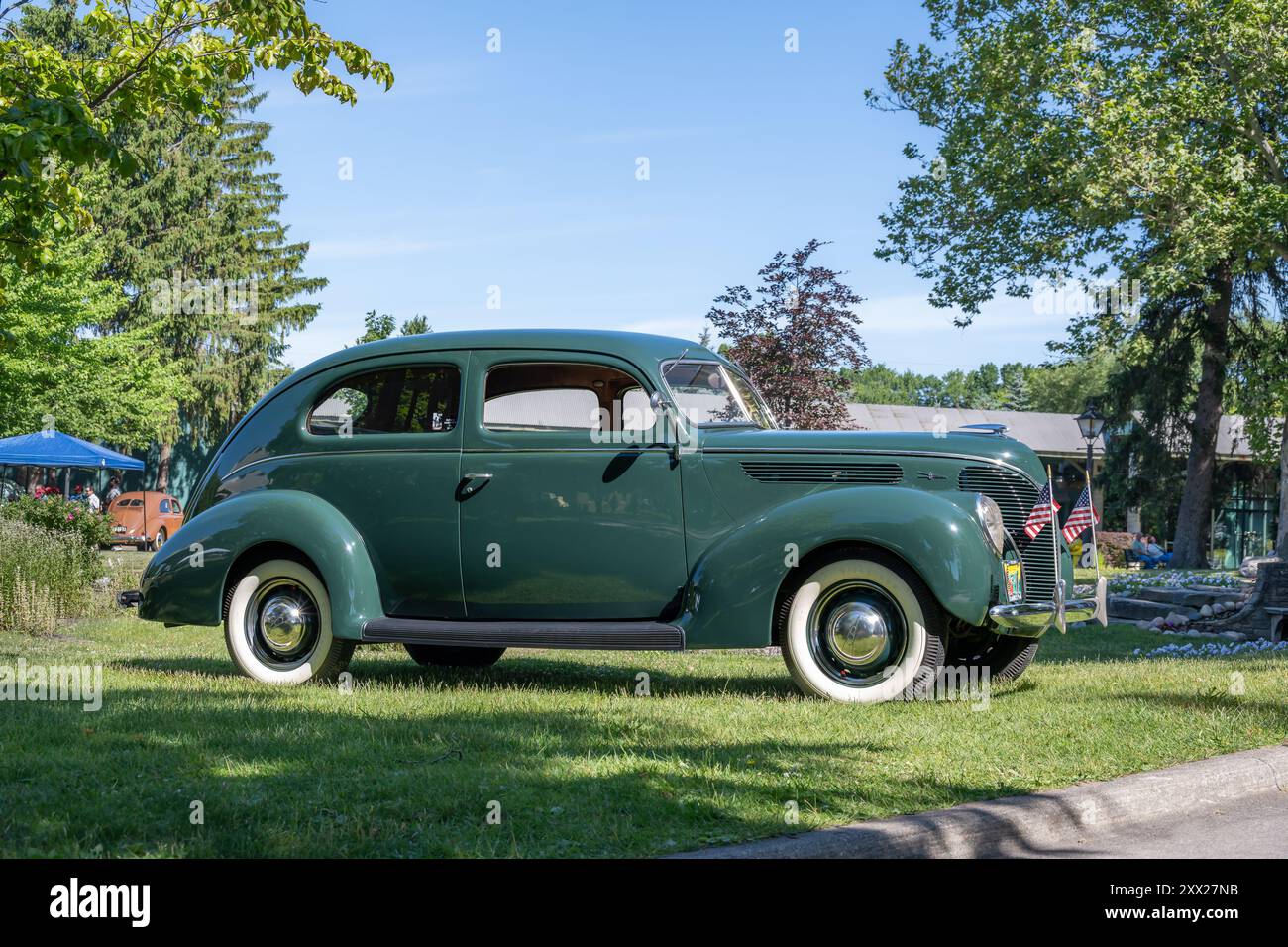 DEARBORN, MI/USA - JUNE 15, 2024: 1938 Ford car, The Henry Ford (THF ...