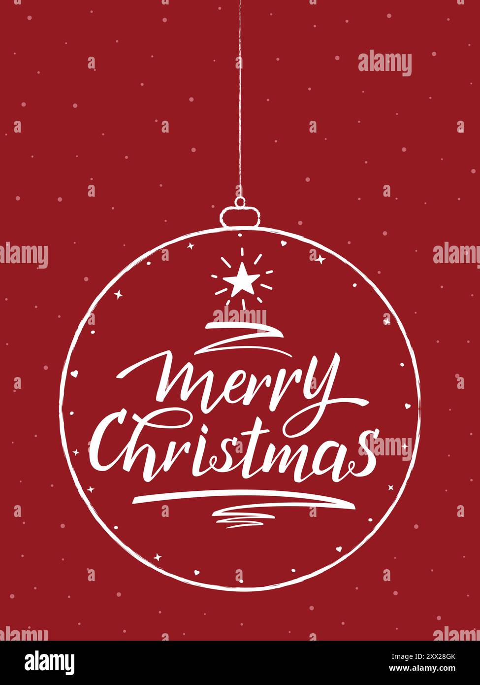 Inscription congratulation on merry Stock Vector Images - Alamy