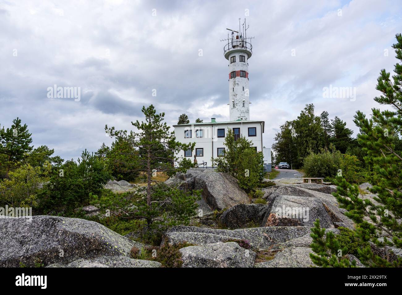 Skagsudde is a lighthouse and pilot station hi-res stock photography and images - Alamy