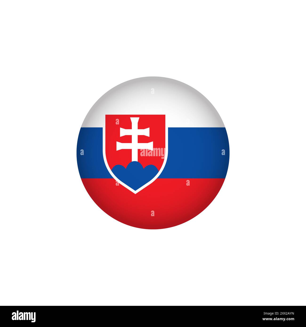 Europe Flag Icon. European Country Circled Flag. Stock Graphics Element ...
