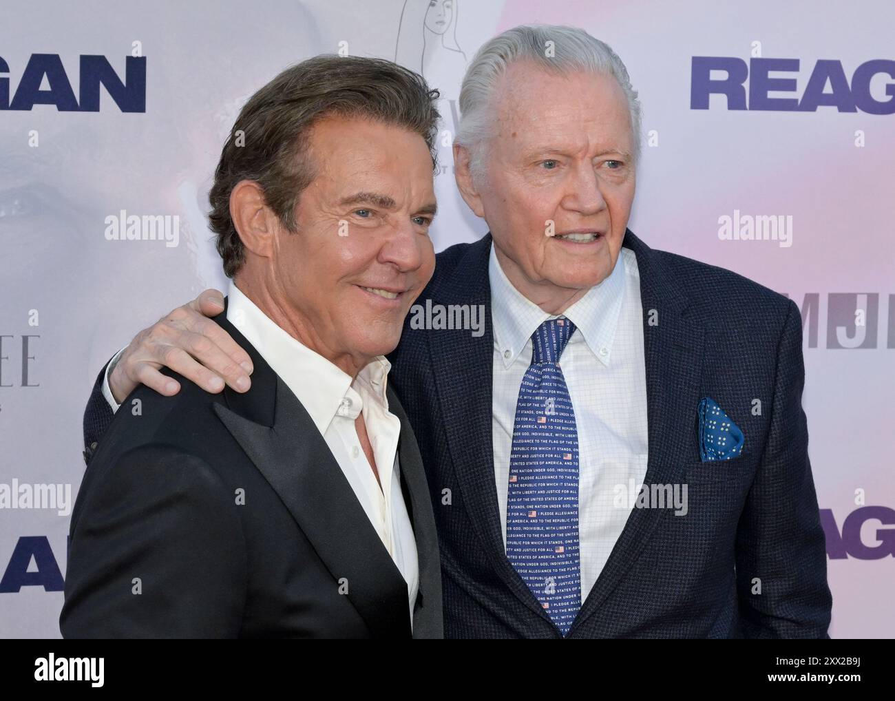 Hollywood, California, USA. 20th Aug, 2024. Dennis Quaid, Jon Voight ...