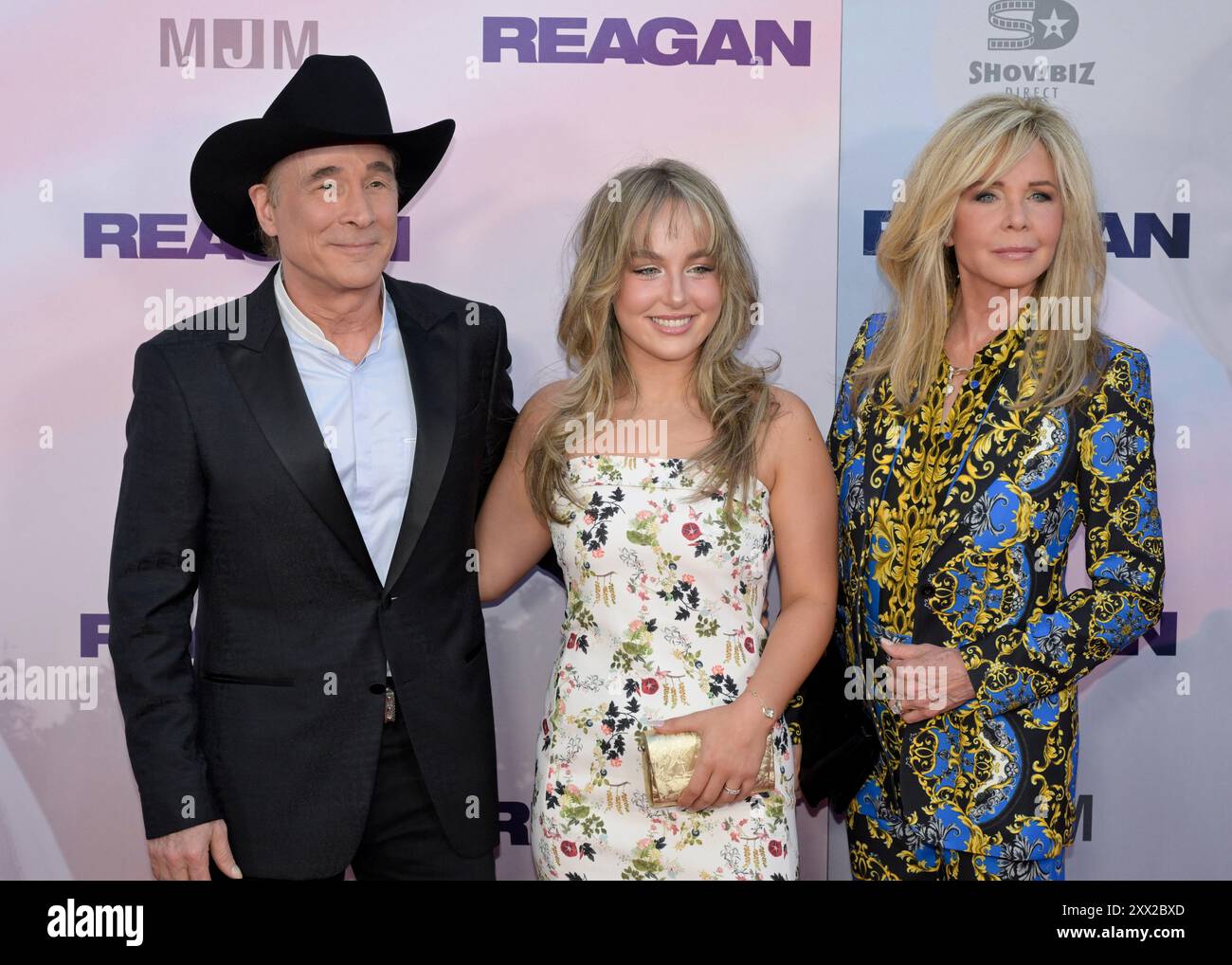 Hollywood, California, USA. 20th Aug, 2024. (L-R) Clint Black, Lily ...