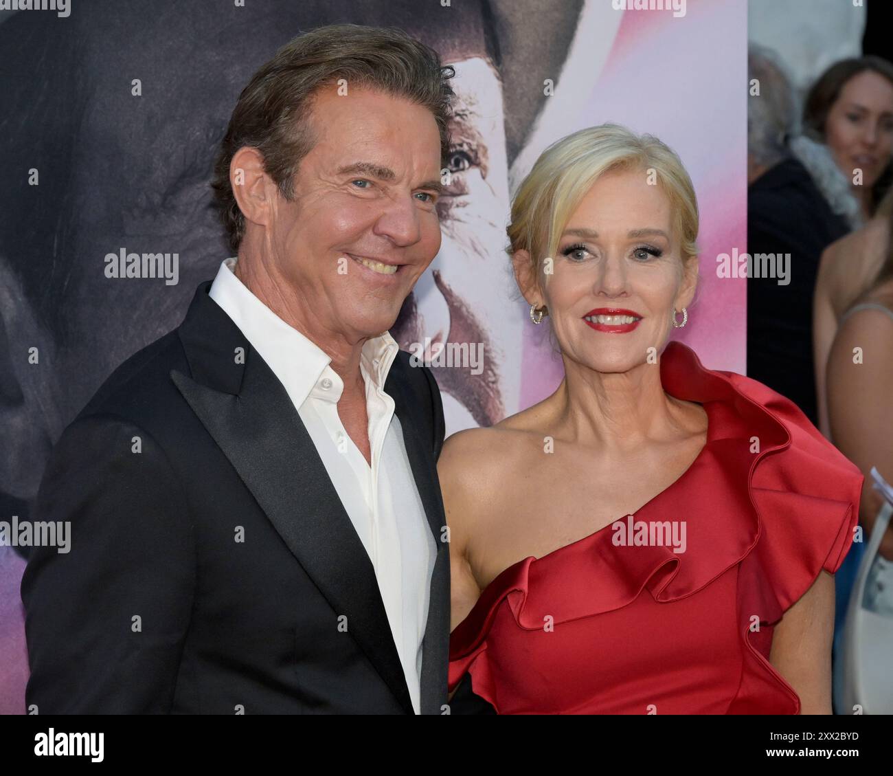 Hollywood, California, USA. 20th Aug, 2024. Dennis Quaid and Penelope ...