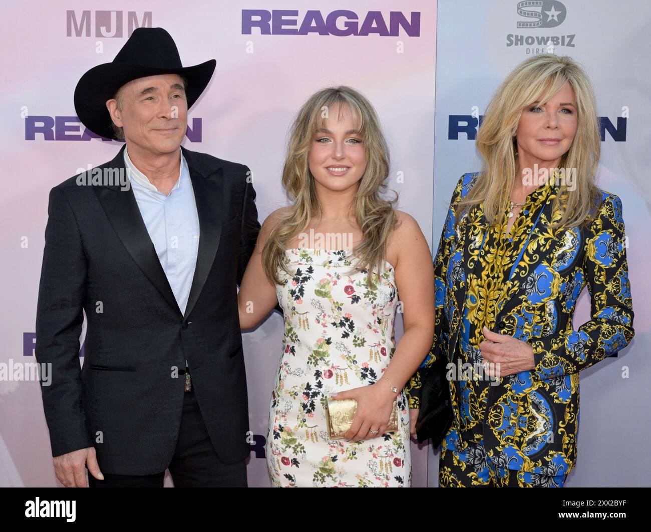 Hollywood, California, USA. 20th Aug, 2024. (L-R) Clint Black, Lily ...