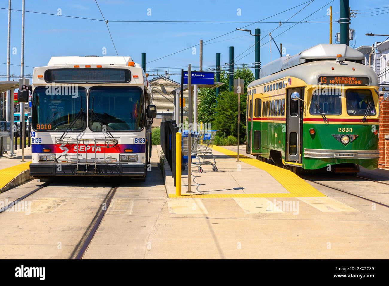 Septa pcc trolley hi-res stock photography and images - Alamy