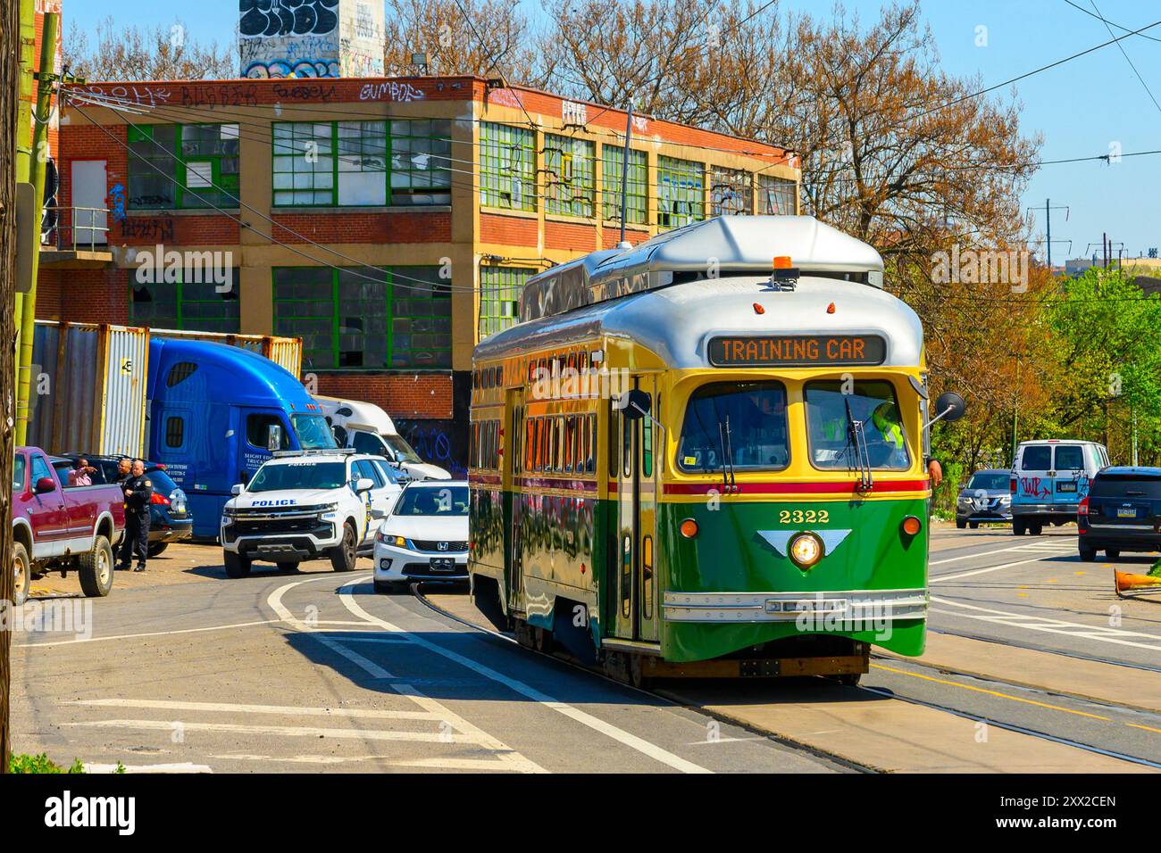 Pcc trolley system hi-res stock photography and images - Alamy