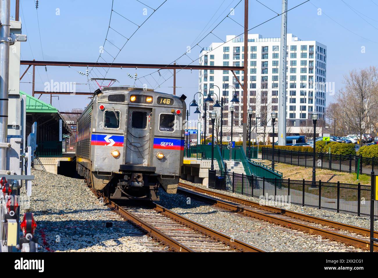 Septa light rail hi-res stock photography and images - Alamy