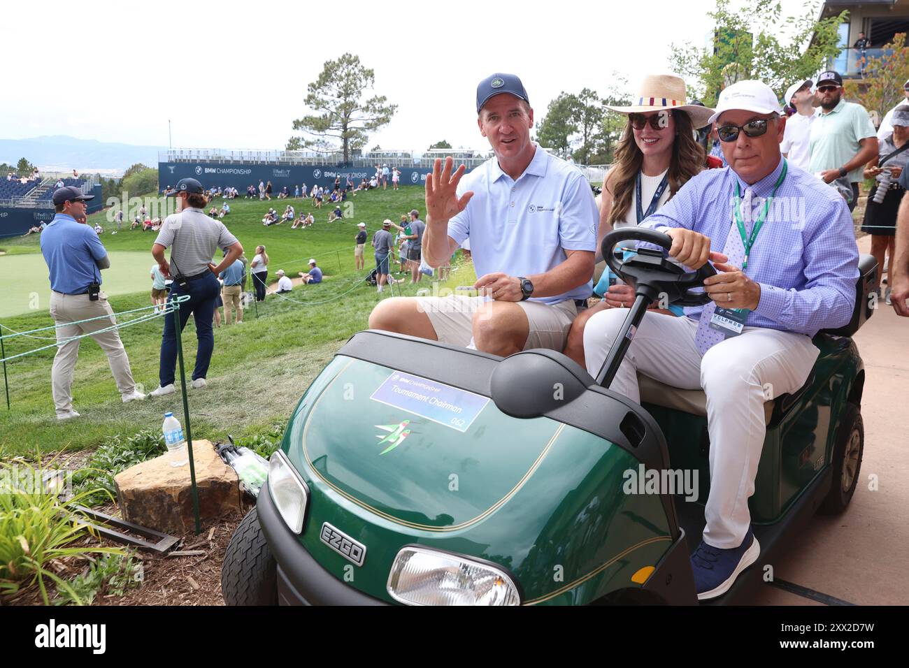 CASTLE ROCK, CO - AUGUST 21: NFL Hall of Fame quarterback Peyton ...