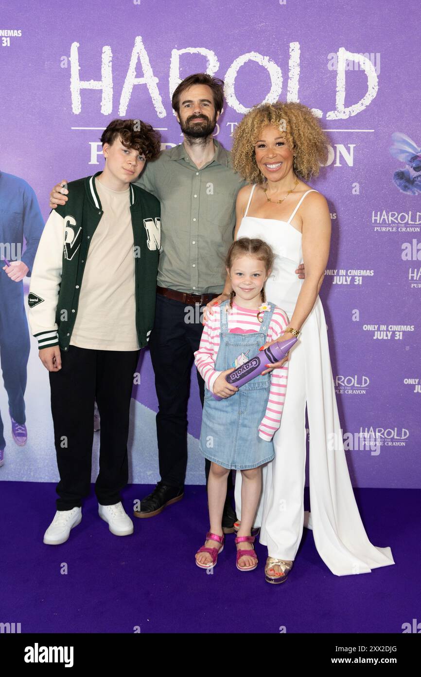 Celebs atttend the Harold And The Purple Crayon Gala Screening at Vue ...