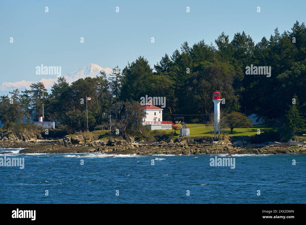 Historic Georgina Point Lighthouse Mayne Island BC. Georgina Point ...