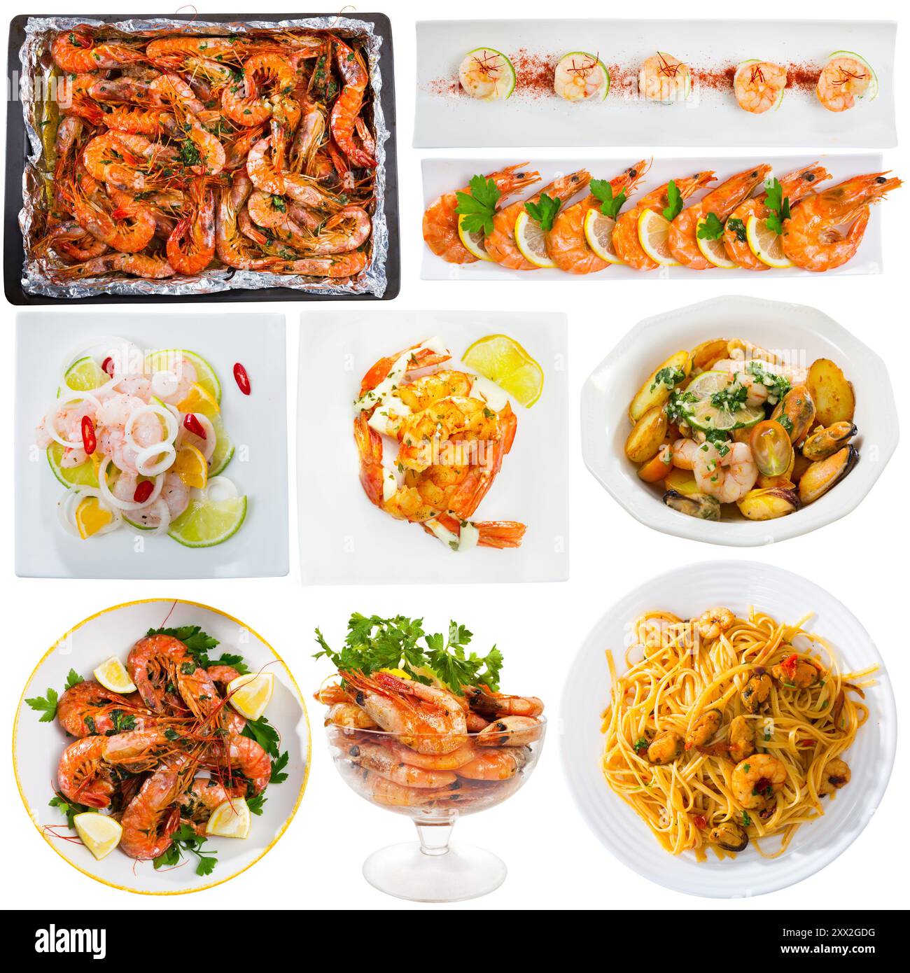 Red royal prawn Cut Out Stock Images & Pictures - Alamy