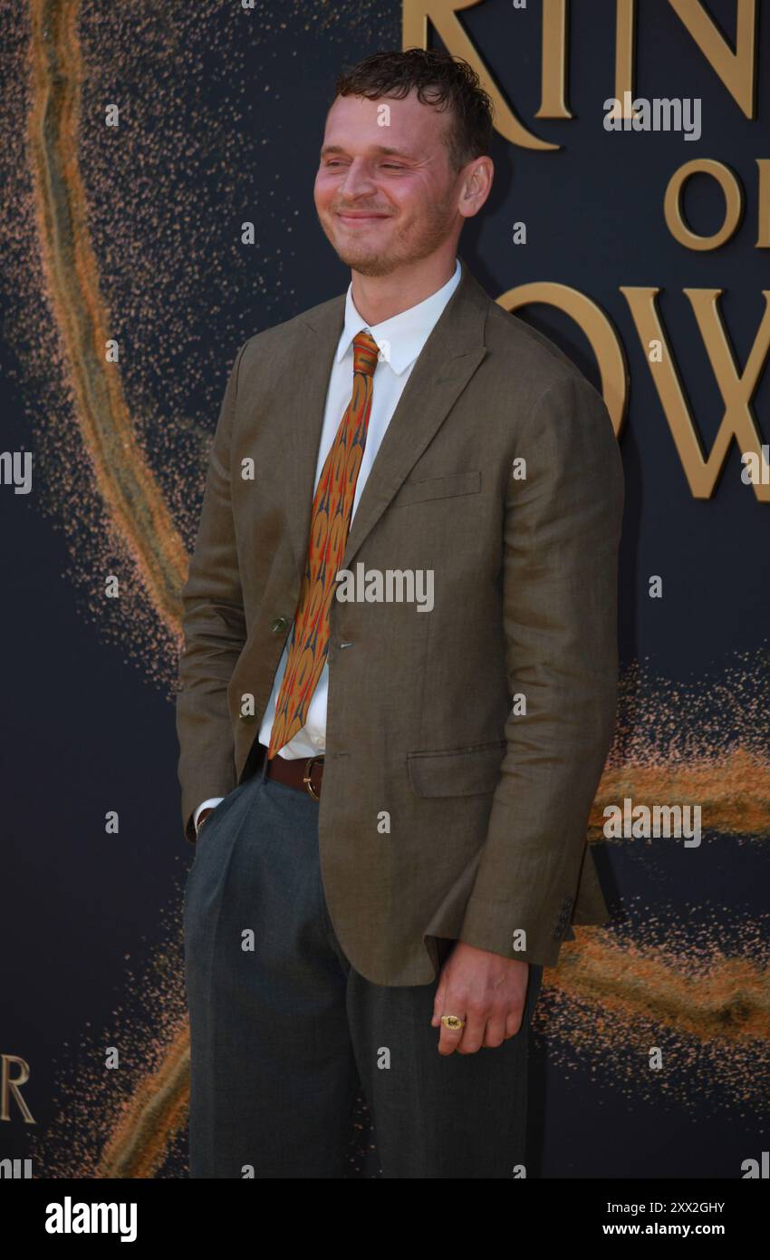 London, UK. Charlie Rix at The Lord of the Rings: The Rings of Power ...