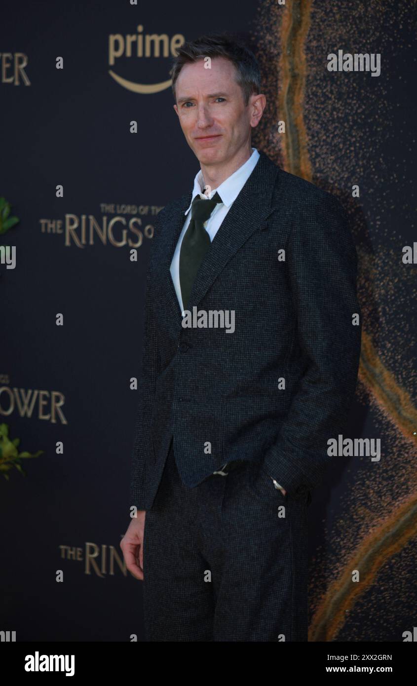 London, UK. Daniel Weyman at The Lord of the Rings: The Rings of Power ...