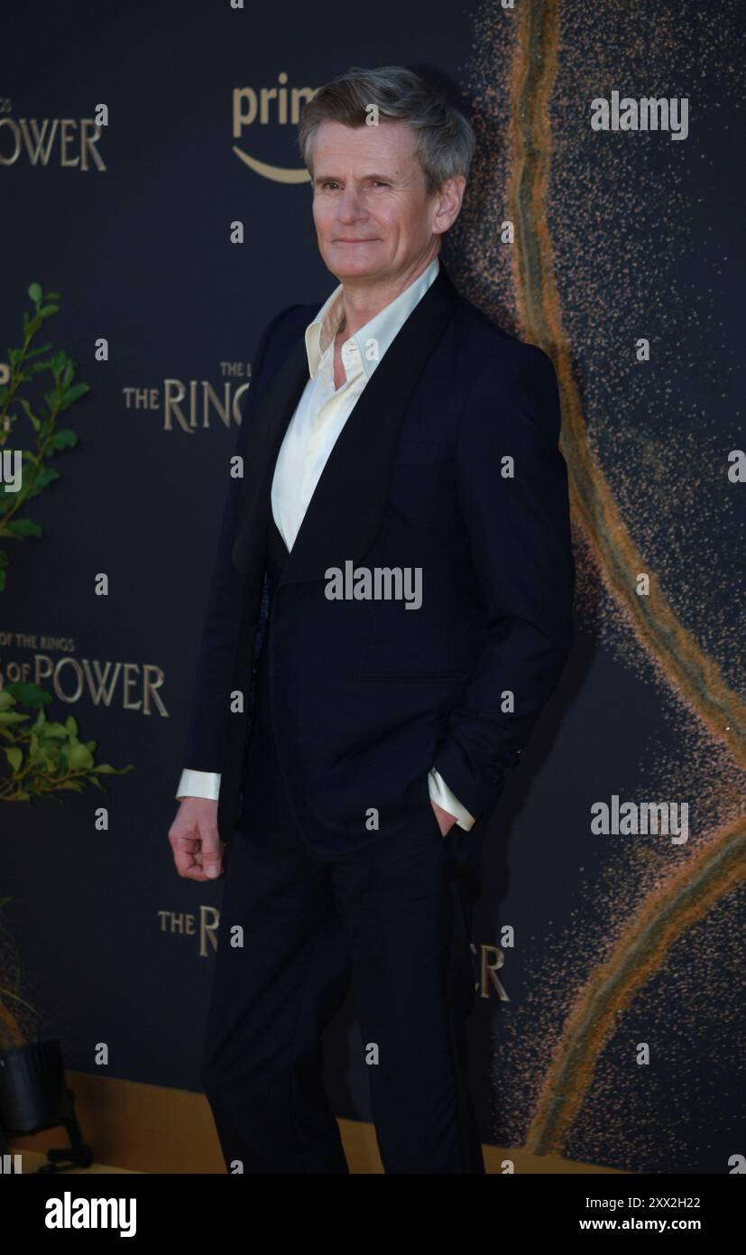 London, UK. Charlie Edwards at The Lord of the Rings: The Rings of ...