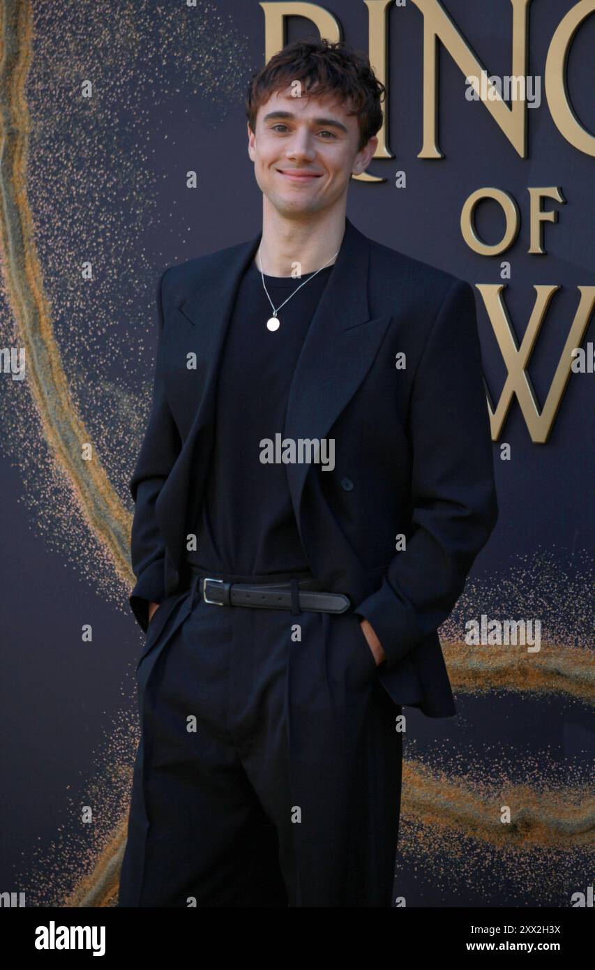 London, UK. Calum Lynch at The Lord of the Rings: The Rings of Power ...