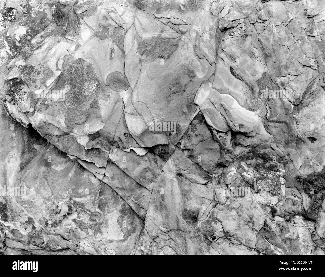 Rock broken Black and White Stock Photos & Images - Alamy