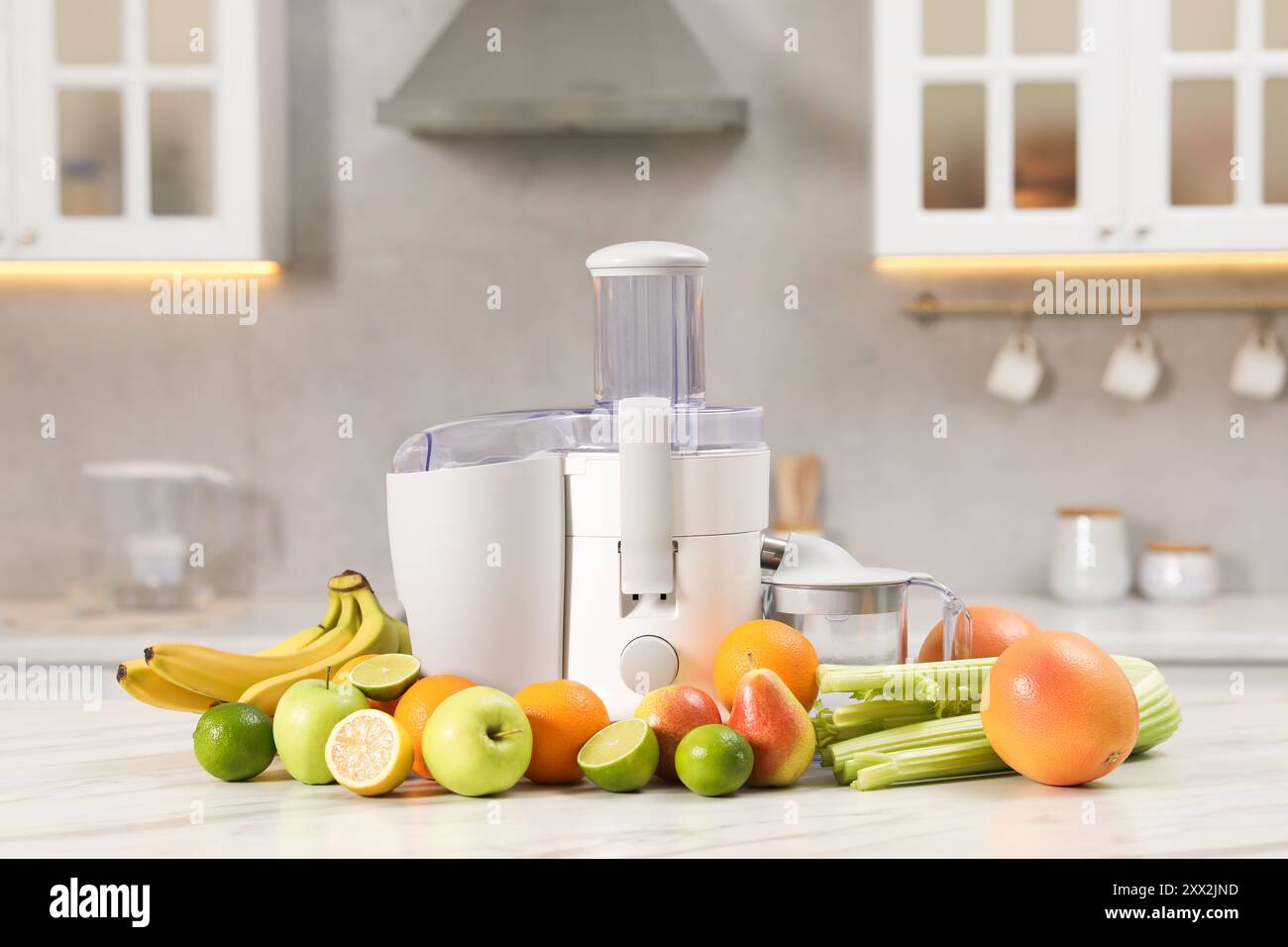 Modern juicer fruits on hi-res stock photography and images - Alamy