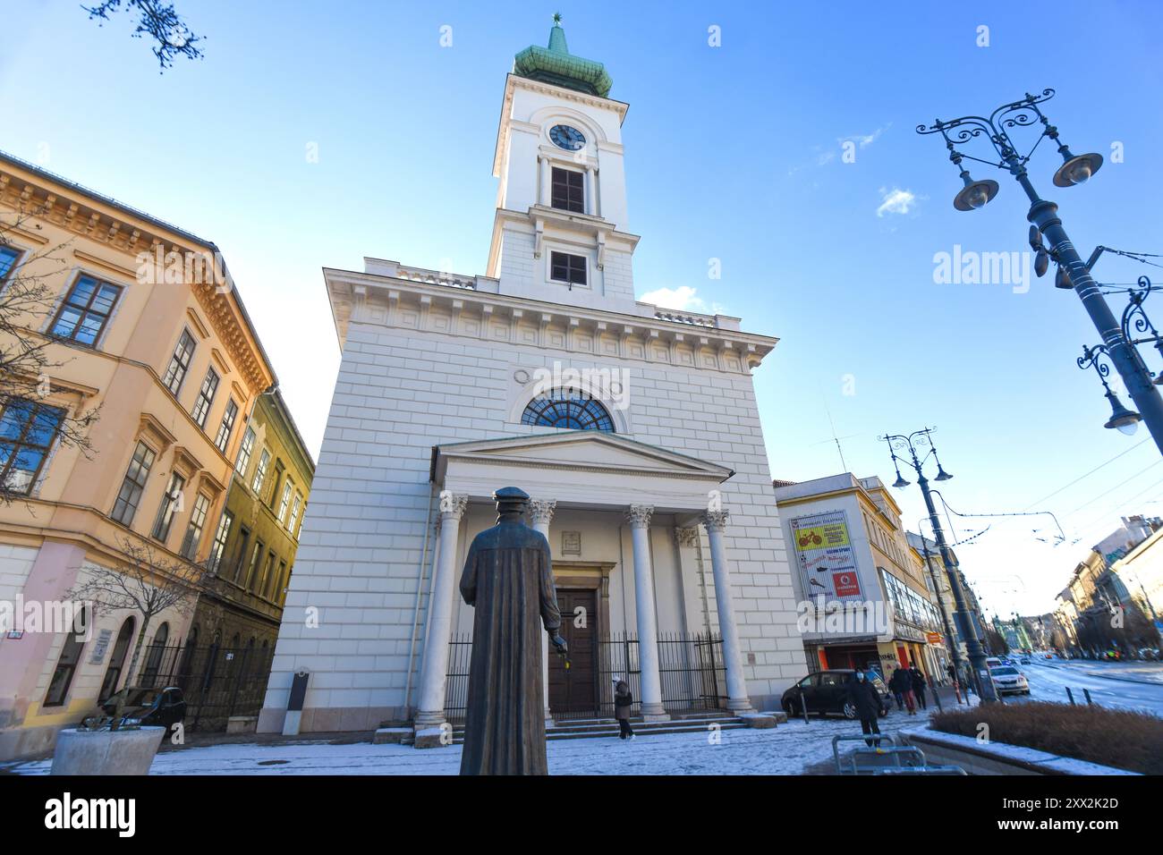 John calvin statue hi-res stock photography and images - Alamy