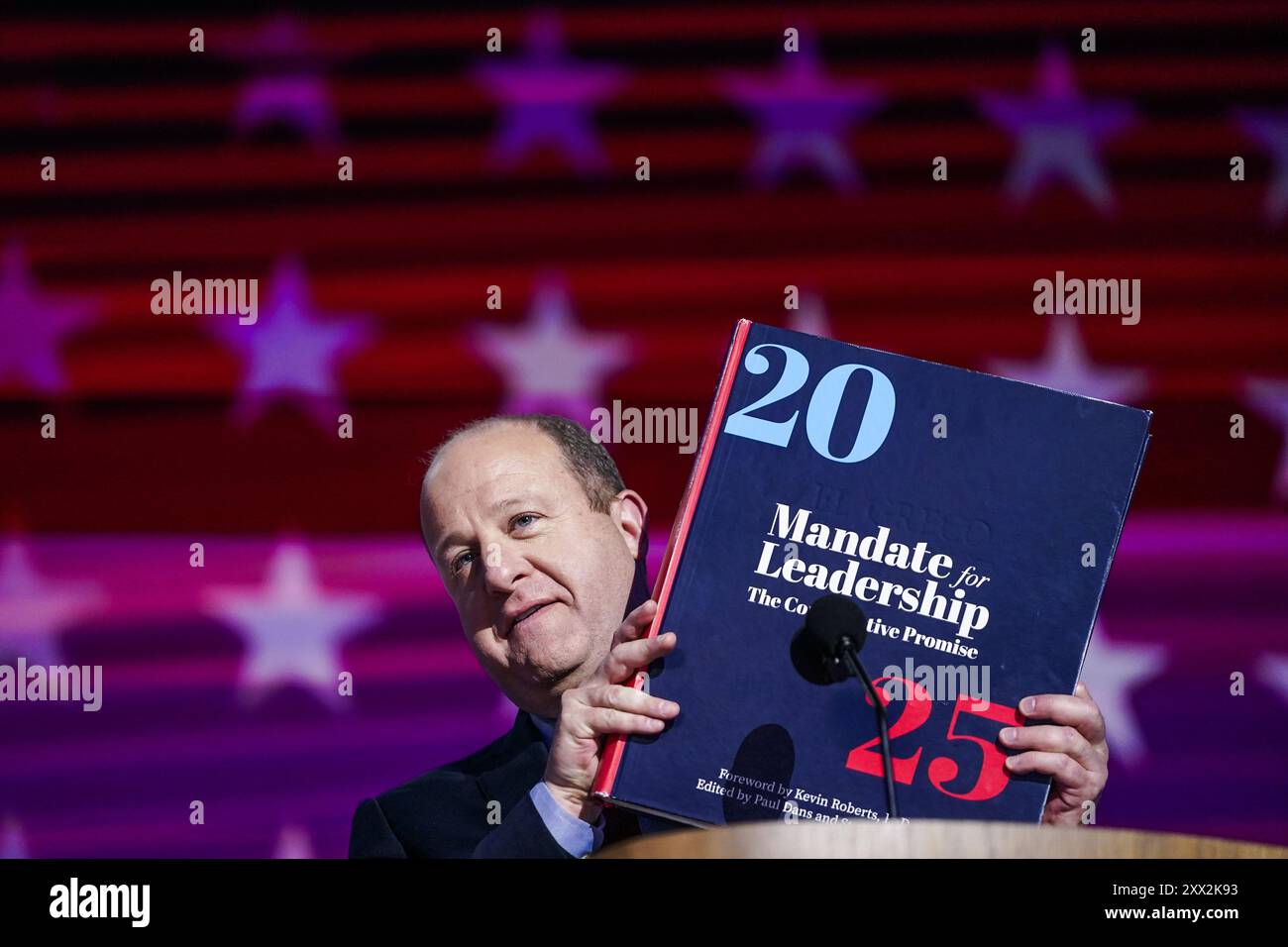 Chicago, USA. 21st Aug, 2024. The Honorable Jared Polis, Governor of ...