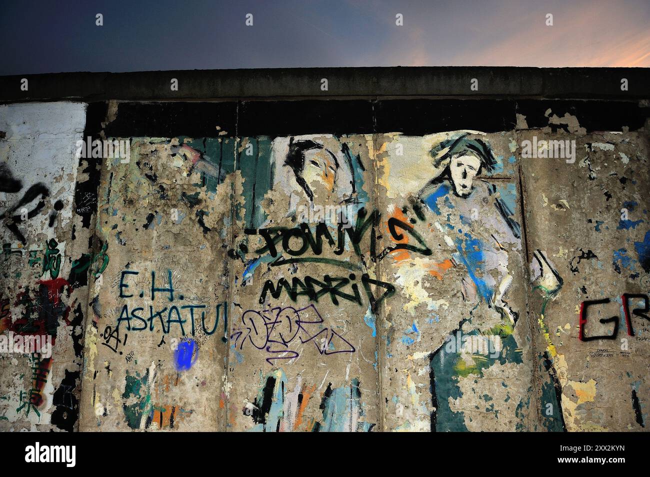 Part of the Berlin Wall cold war travel historical Berlin, wall, cold ...