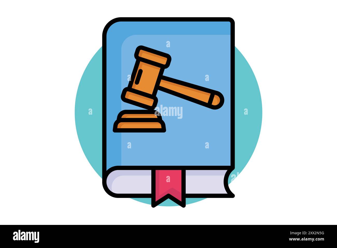 Contract colored outline icon. document with handshake. icon related to ...