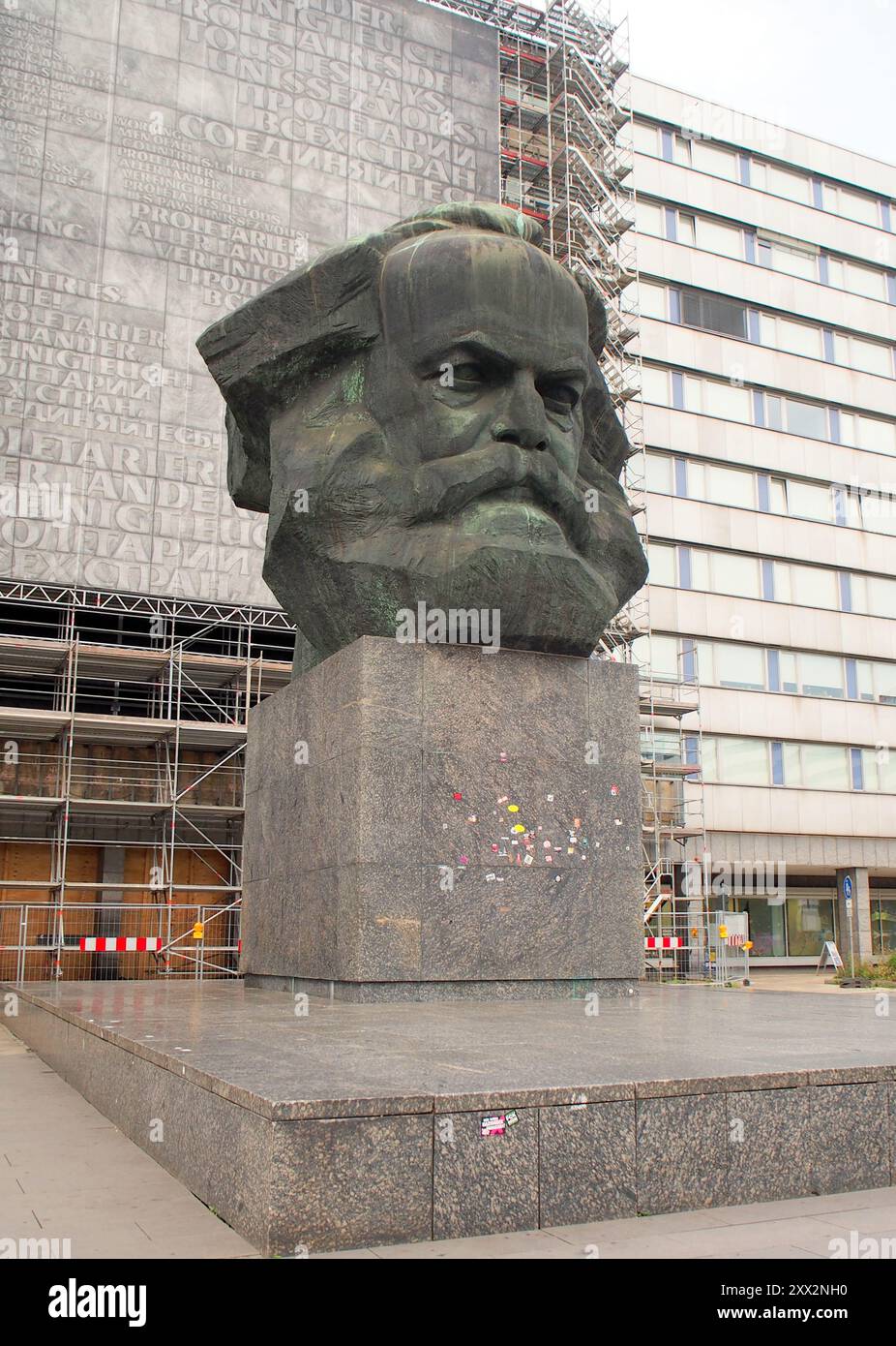 Karl Marx Monument, sculptural work by Lev Kerbel, inaugurated in 1971 ...