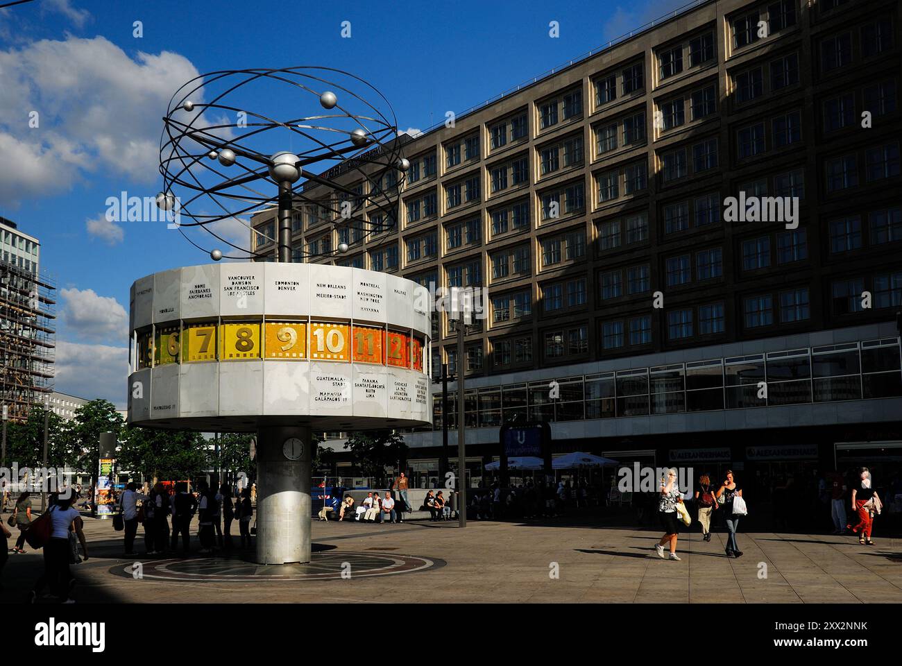 Berlin Alexanderplatz , Mitte world time architecture Germany ...
