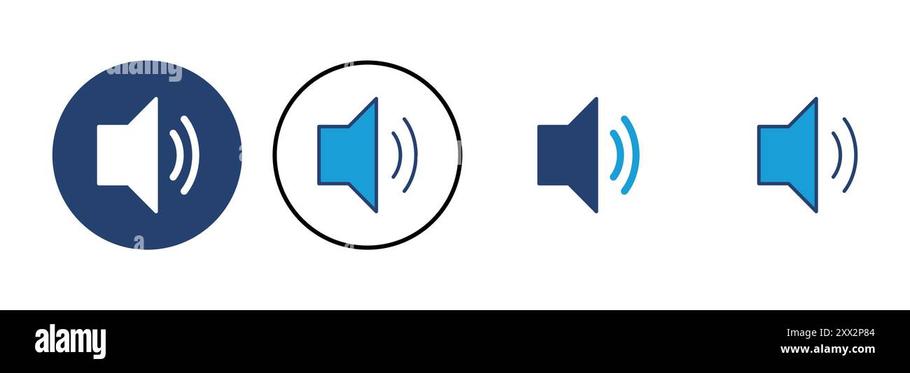 Speaker Icon Vector Volume Icon Vector Loudspeaker Icon Vector Sound