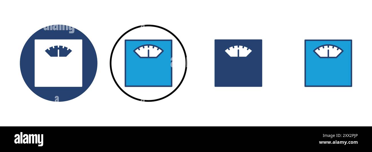 Scales icon vector. Weight scale icon Stock Vector Image & Art - Alamy