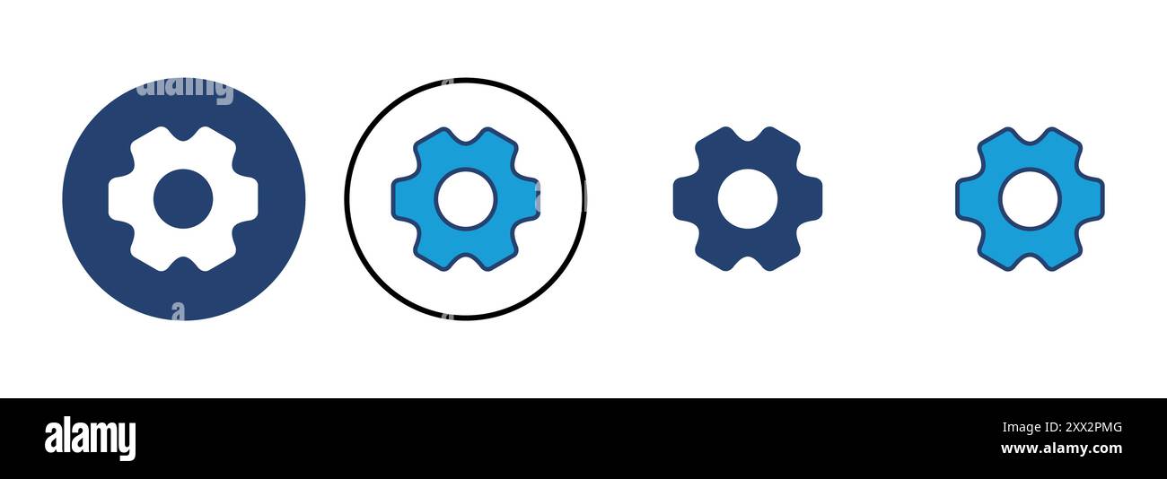 setting Icon Vector. Cog settings Icon Symbol Stock Vector Image & Art ...