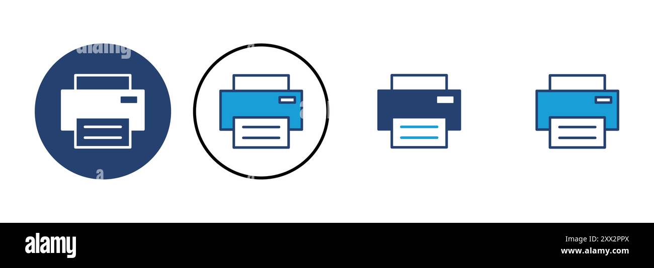 Print icon vector. printer icon vector Stock Vector Image & Art - Alamy