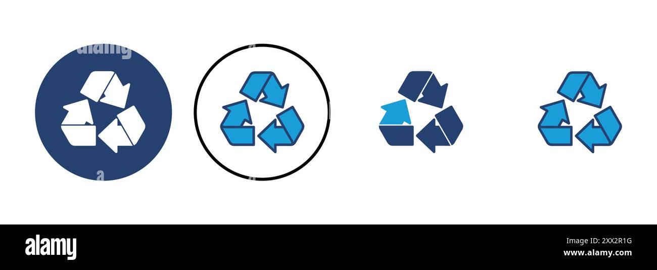 Recycle icon vector. Recycling vector icon Stock Vector Image & Art - Alamy