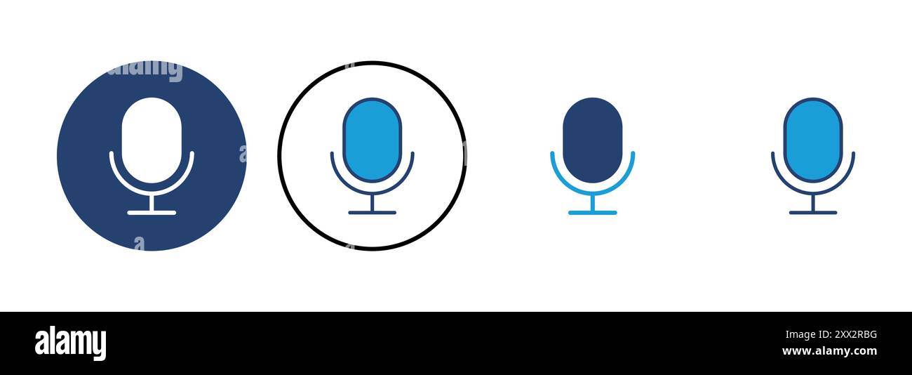microphone icon vector. karaoke icon vector Stock Vector Image & Art ...