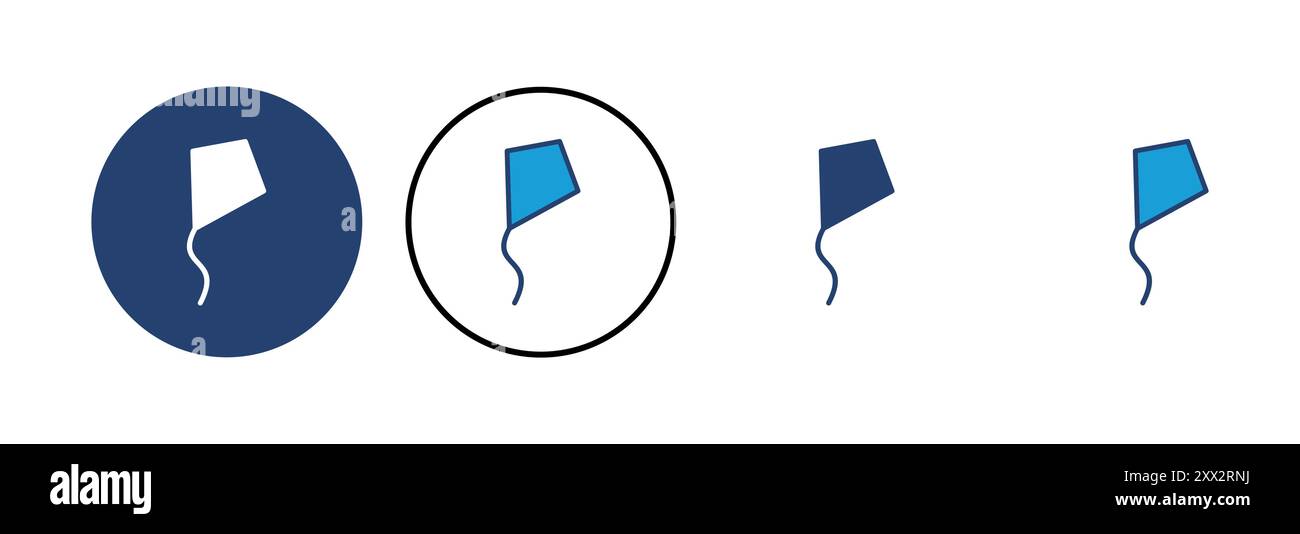 Kite icon vector. kite vector icon Stock Vector Image & Art - Alamy