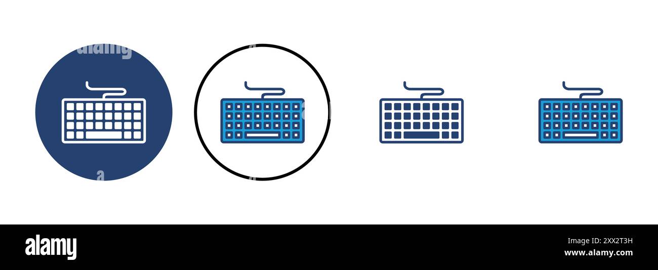 Keyboard icon vector. keyboard vector symbol Stock Vector Image & Art ...